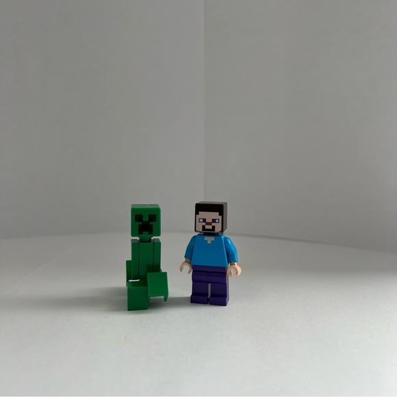 Lego | Other | Lego Minecraft The Creeper Mine Set Minifigures | Poshmark